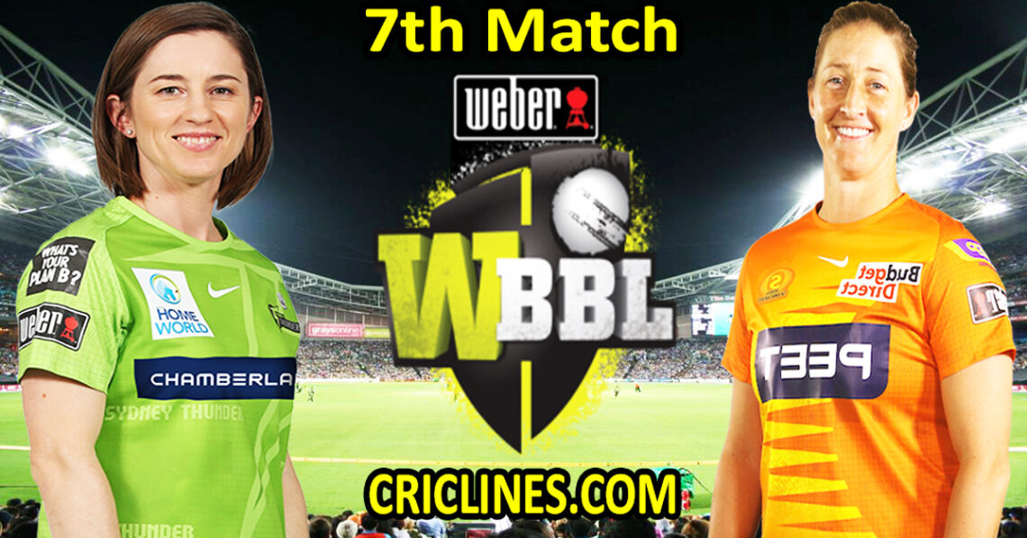 Today Match Prediction-SYTW vs PRSW-WBBL T20 2022-7th Match-Who Will Win