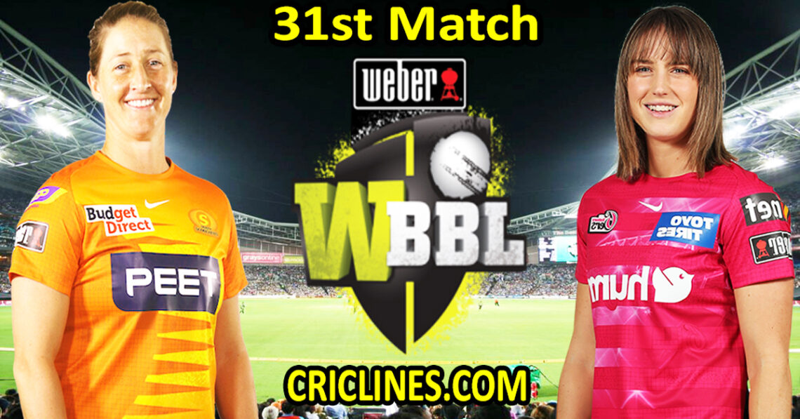 Today Match Prediction-PRSW vs SYSW-WBBL T20 2022-31st Match-Who Will Win