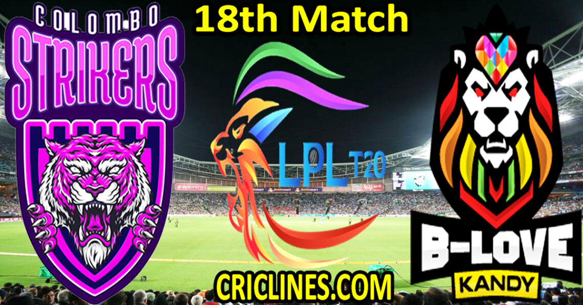 Today Match Prediction-CLS vs BLK-Dream11-LPL T20 2023-18th Match-Who ...