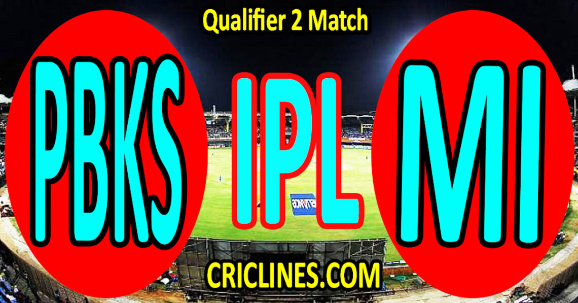 Today Match Prediction-PBKS vs MI-IPL Match Today 2025-Qualifier 2 ...