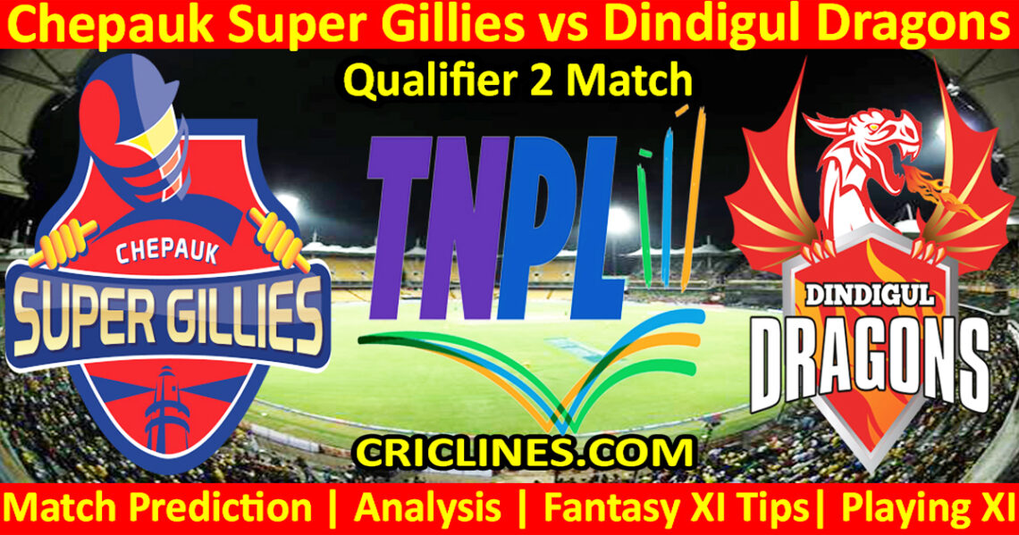 Today Match Prediction-CSG vs DID-TNPL T20 2025-Qualifier 2 Match-Who ...