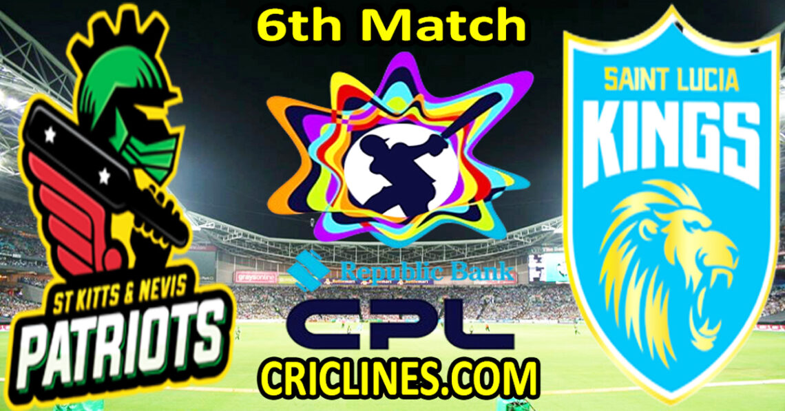 SNP vs SLK-Today Match Prediction-CPL T20 2025-6th Match-Who Will Win