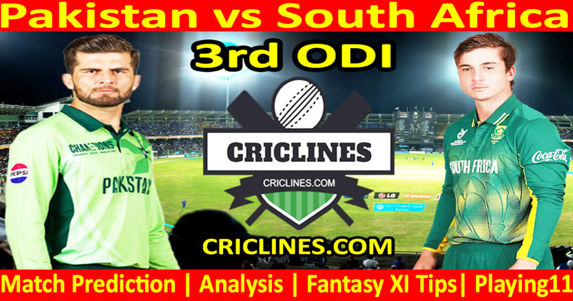 PAK vs SA-Today Match Prediction-3rd ODI-2025-Who Will Win Today